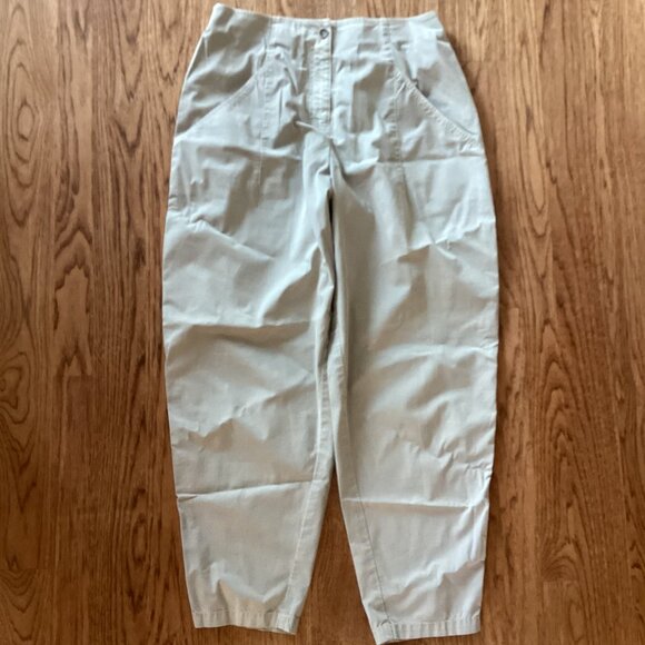 oska | Pants & Jumpsuits | Oska Womens Gray Barrel Wide Balloon Utility ...